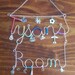 Personalised Wire Wrapped Door Sign - Etsy