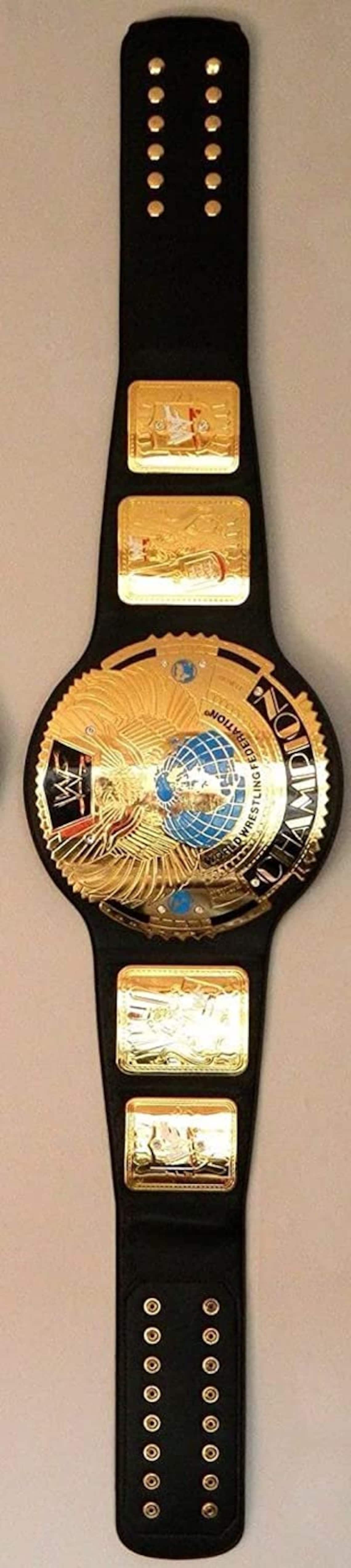 Replica Wrestling Belt Wall Hanger Adjustable for Most WWE/WWF/WCW ...