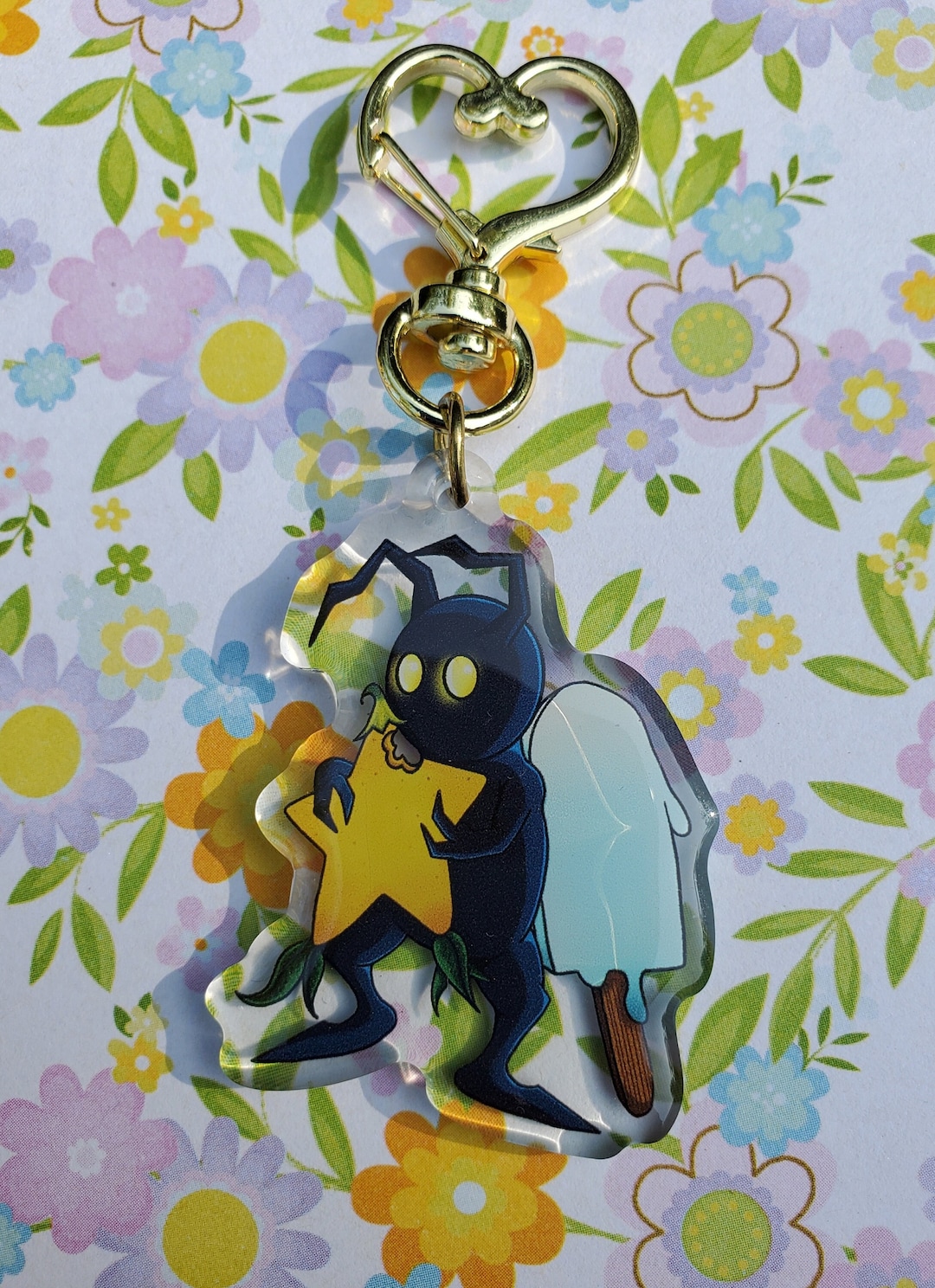 Heartless Keychain - Etsy
