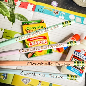 Personalized Engraved Pencils for Kids - Etsy