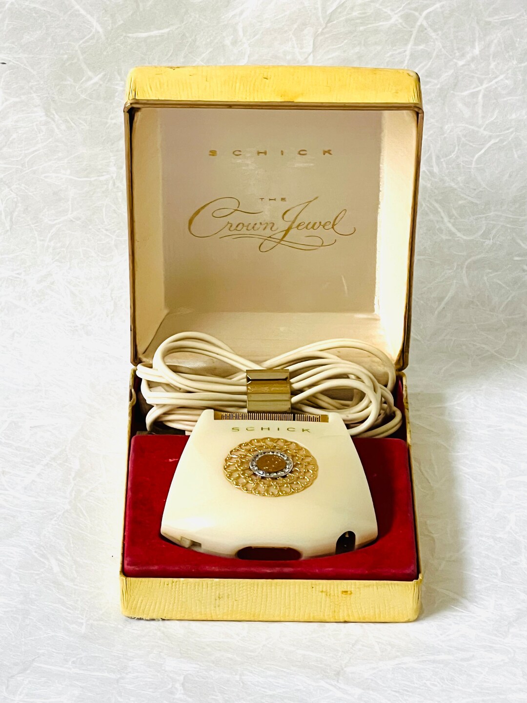 Vintage Schick Crown Jewel Ladies Electric Razor 1960’s - Etsy