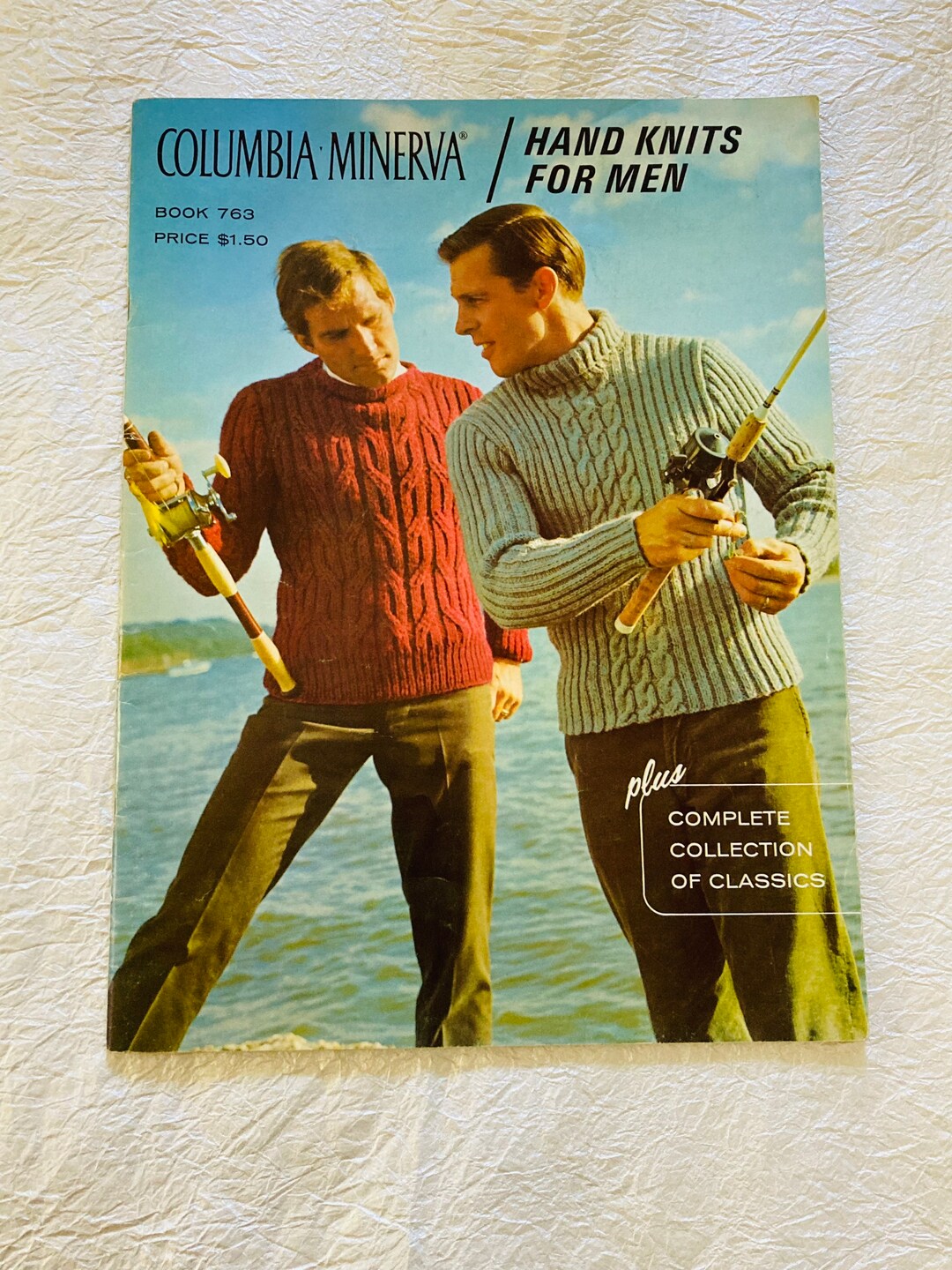 Vintage 1960’s Columbia Minerva Hand Knits for Men Knitting Patterns ...