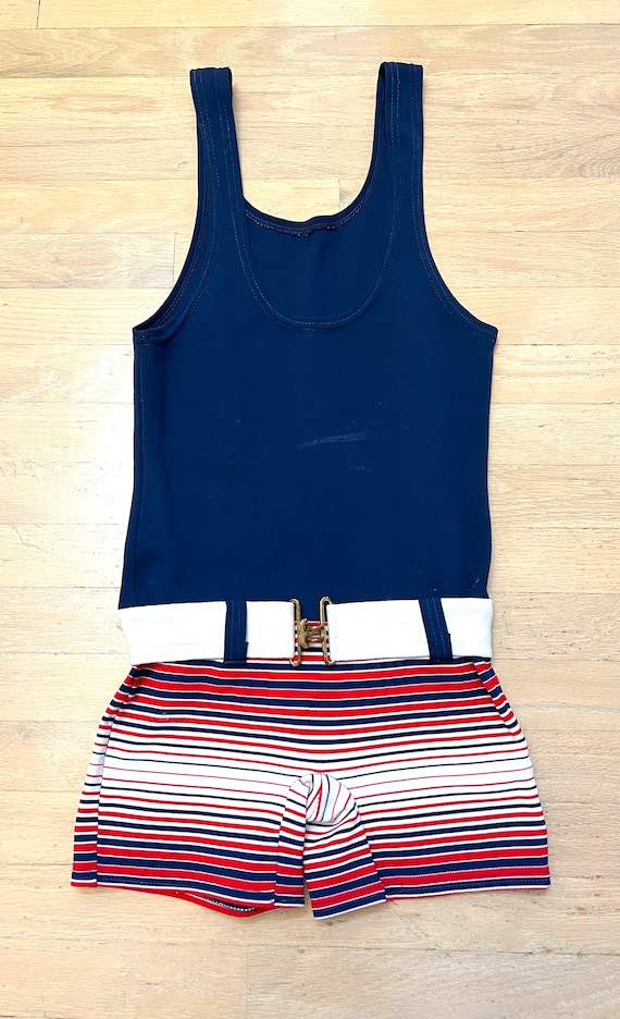 vintage 1940s mens swimsuit - Gem