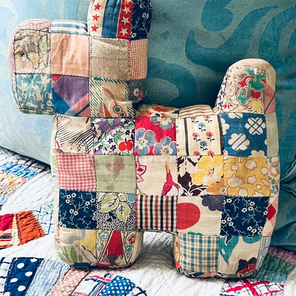 Vintage Stuffed Dog - Etsy