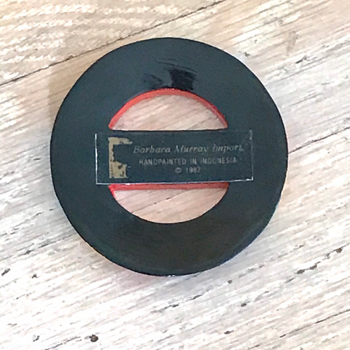 Colorful Wooden Rainbow Belt Buckle Hand Painted Round Buckle - Etsy