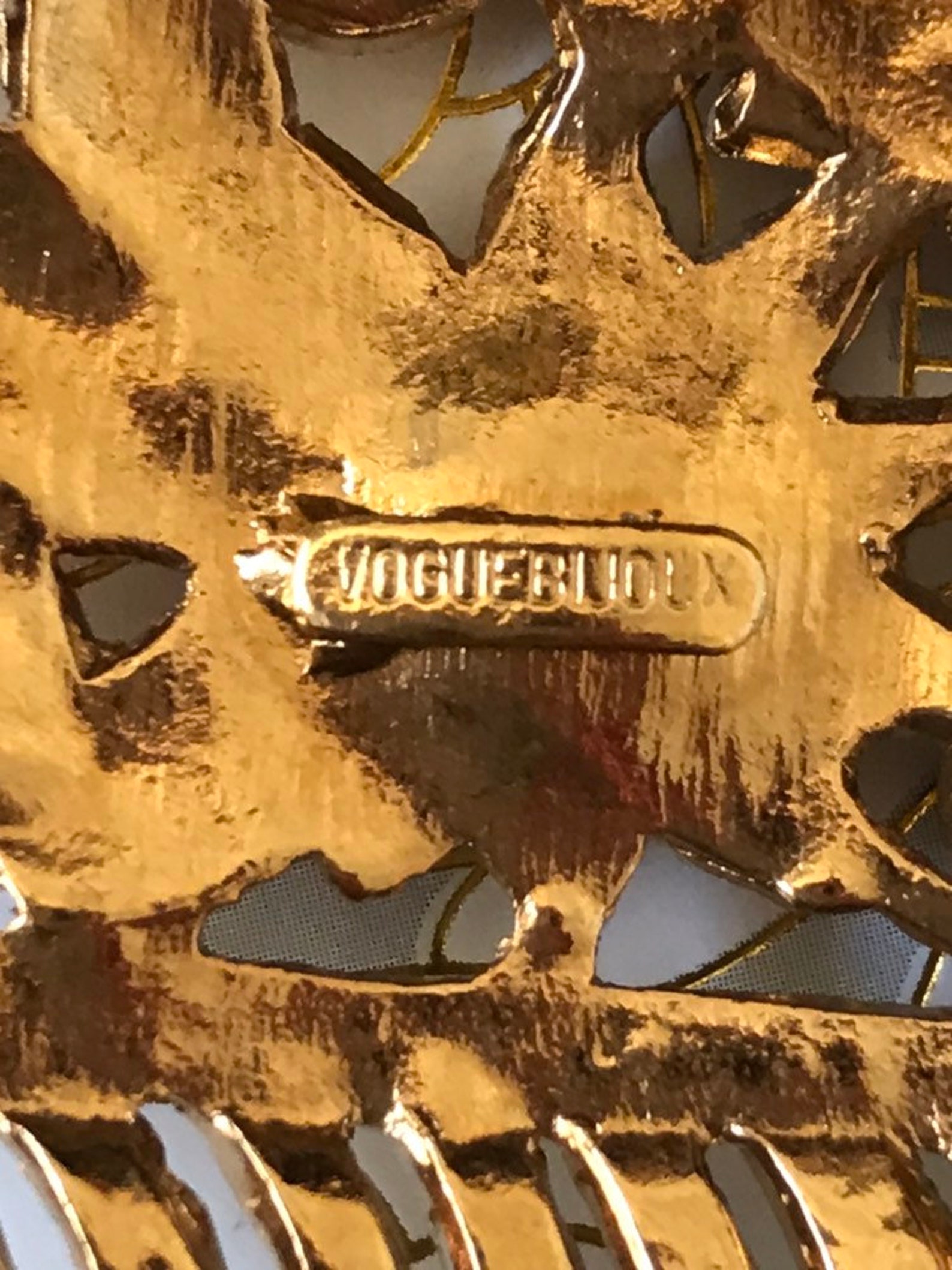 Vintage Vogue Bijoux Jeweled Flower Basket Brooch Signed | Etsy