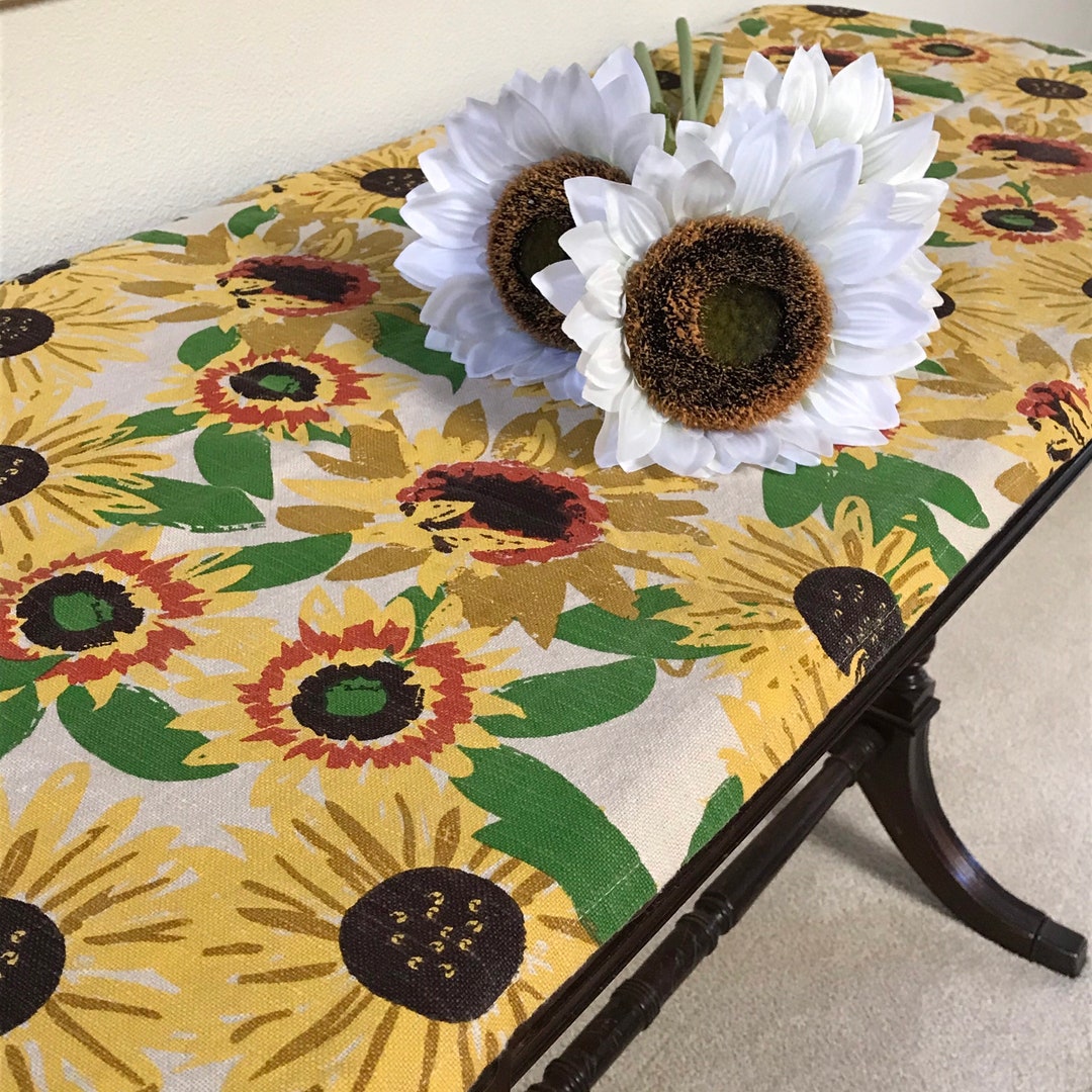 Yellow Sunflowers Table Runner, Summer Home Dining Decor - Etsy