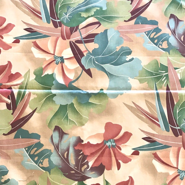 Pastel Floral Fabric - Etsy