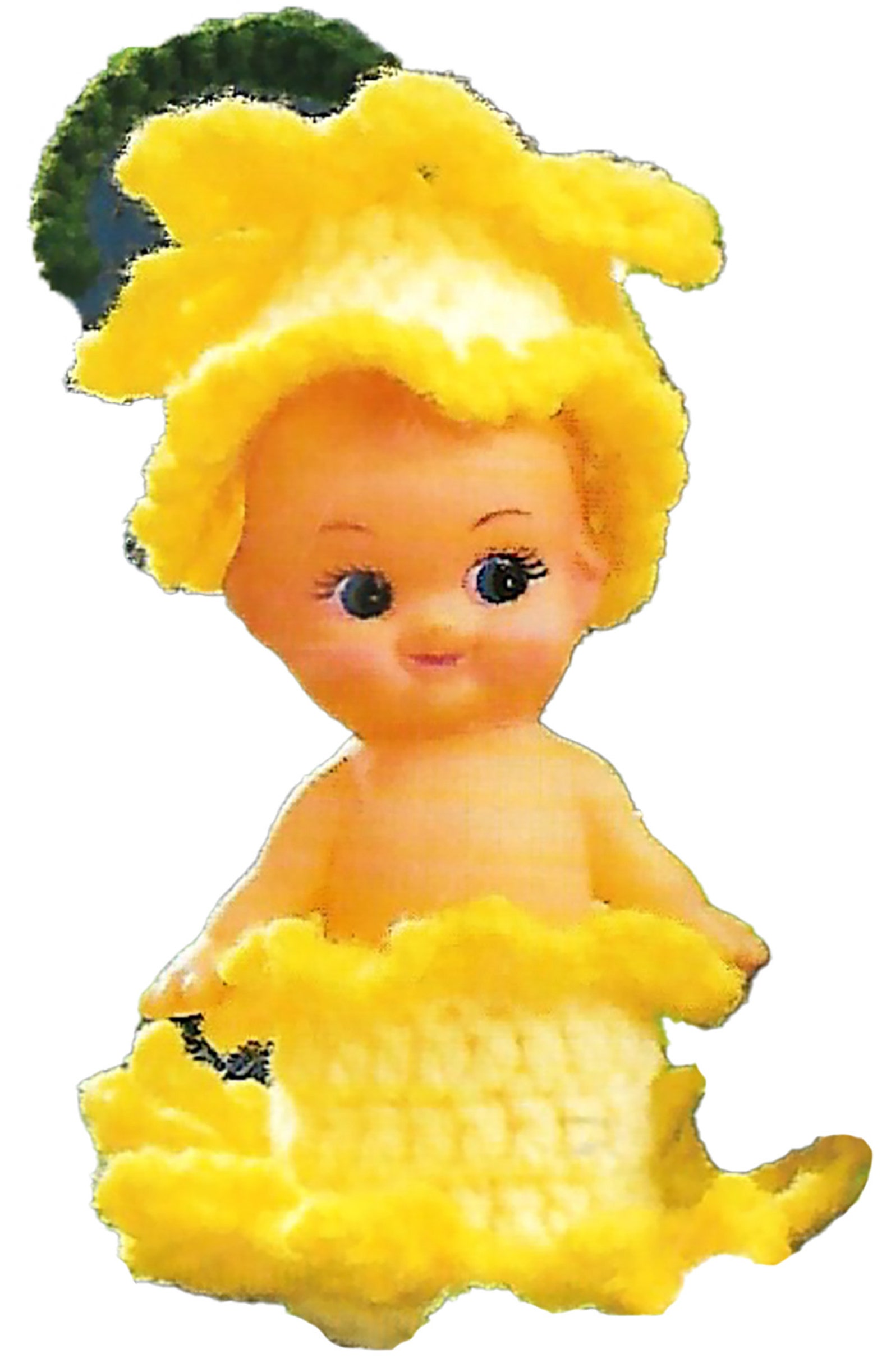 Crochet Pattern Bud Babies Cupid Dolls in 5 Fragrant Flowers Freshener ...
