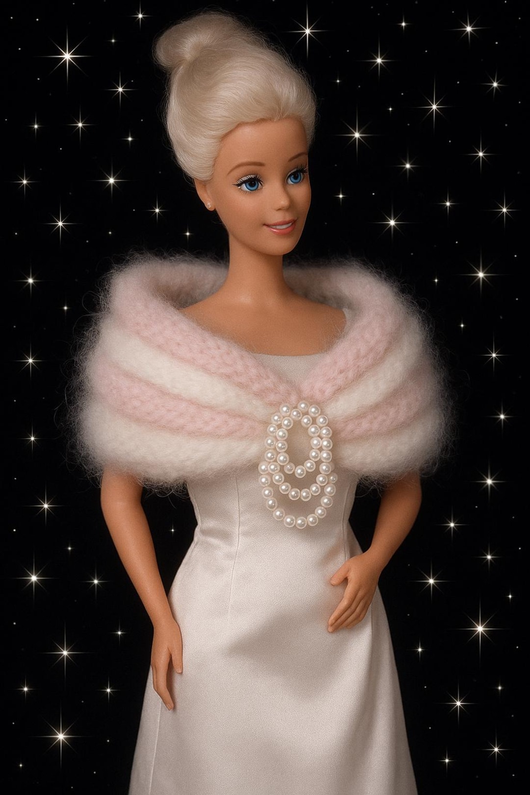 Collectors of Luxury! Liletta Fashion Doll Knit Pattern Angora Evening ...