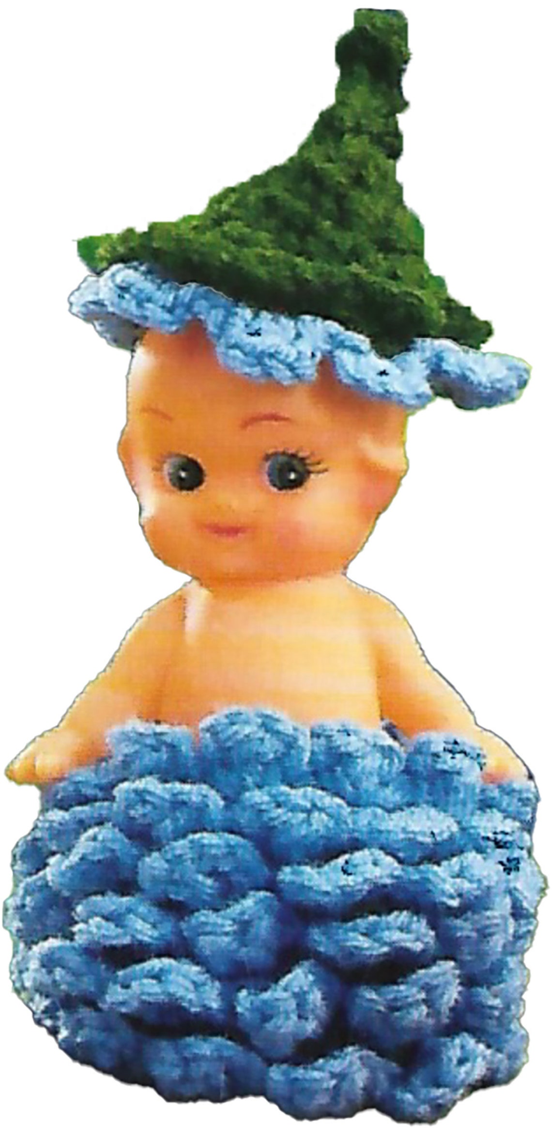 Crochet Pattern Bud Babies Cupid Dolls in 5 Fragrant Flowers Freshener ...