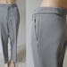 Cool Gray 70s Highwaisted Mens Pants // 2 Pockets // Straigth Legs ...