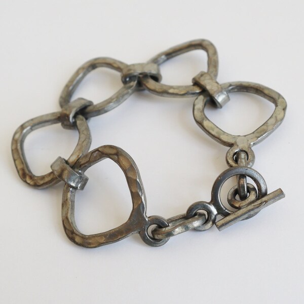 Pewter Bracelet - Etsy