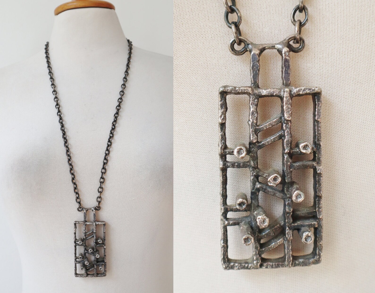 Rare Modernist J.hull Necklace // Jacob Hull Design // Made in Denmark ...