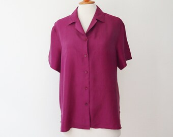 Plum Colored Shirt - Etsy