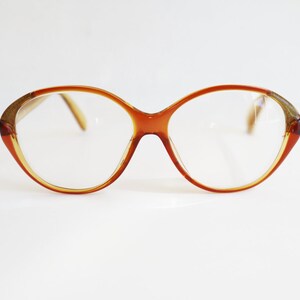 Christian Dior Vtg. Optyl Frames // Cognac Brown Transparent Frames ...