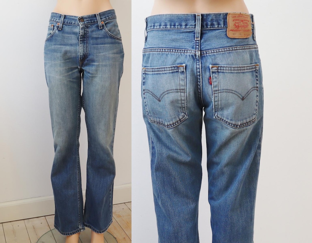 Vintage Levis 507 // Blue // Size 32/34 - Etsy