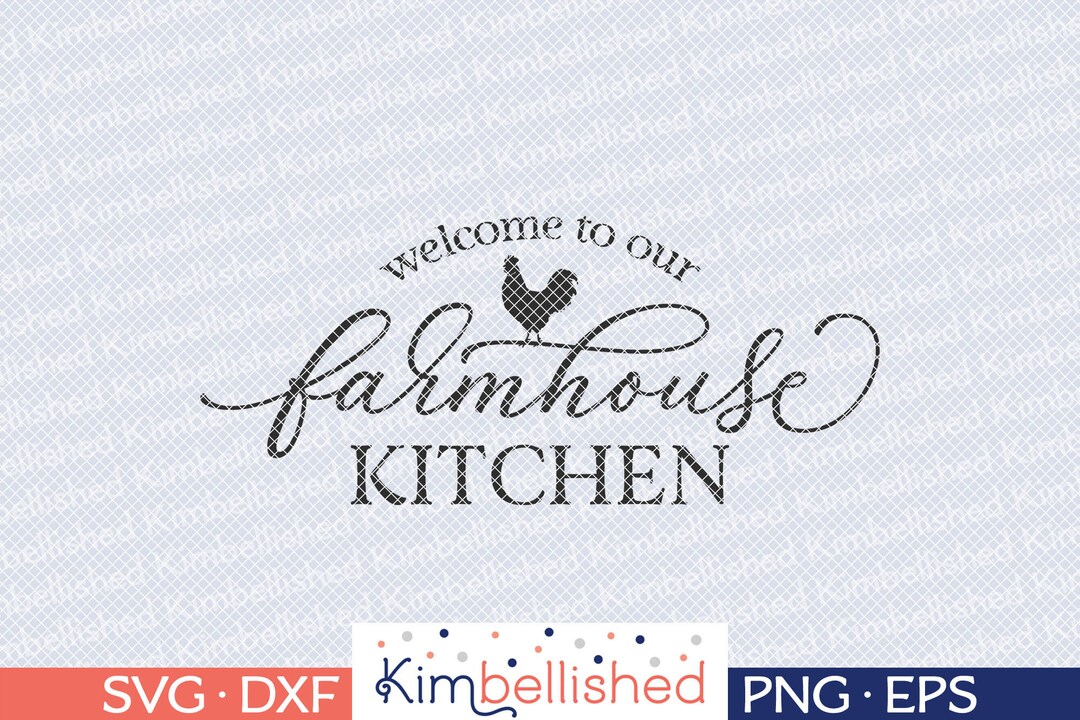 Farmhouse Kitchen SVG DXF Digital Cut Files - Etsy