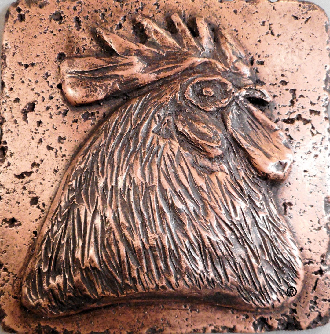 Copper Chicken,4"'x4" (copper) - Etsy