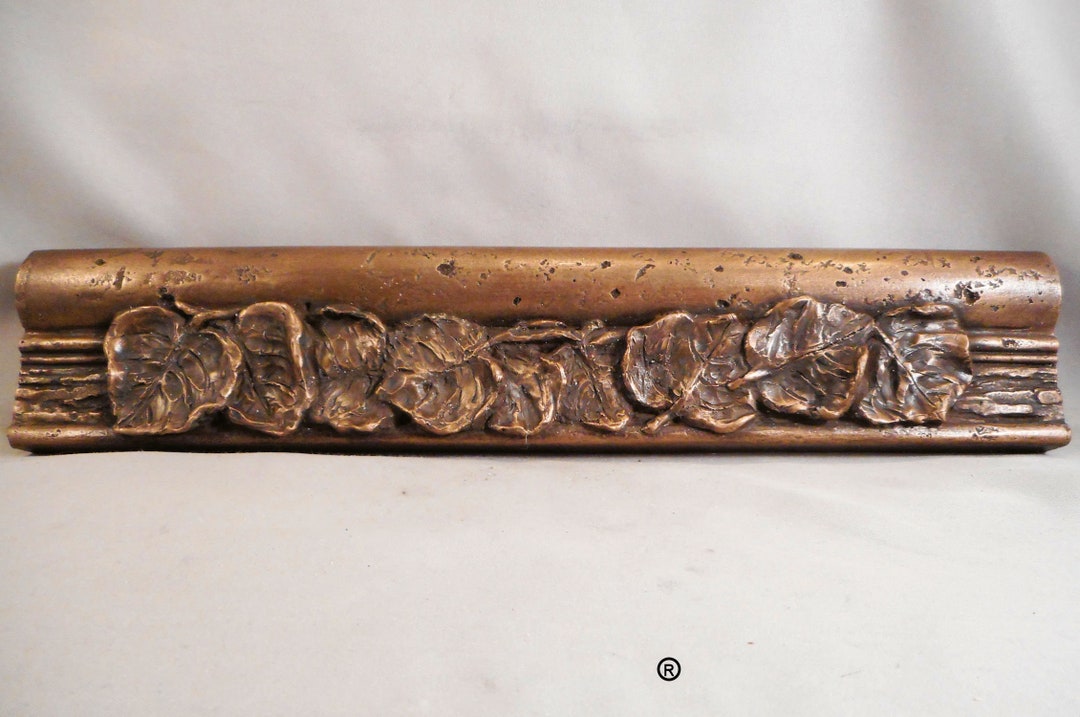 Antiqued Bronze Leaves Chair Rail - Etsy