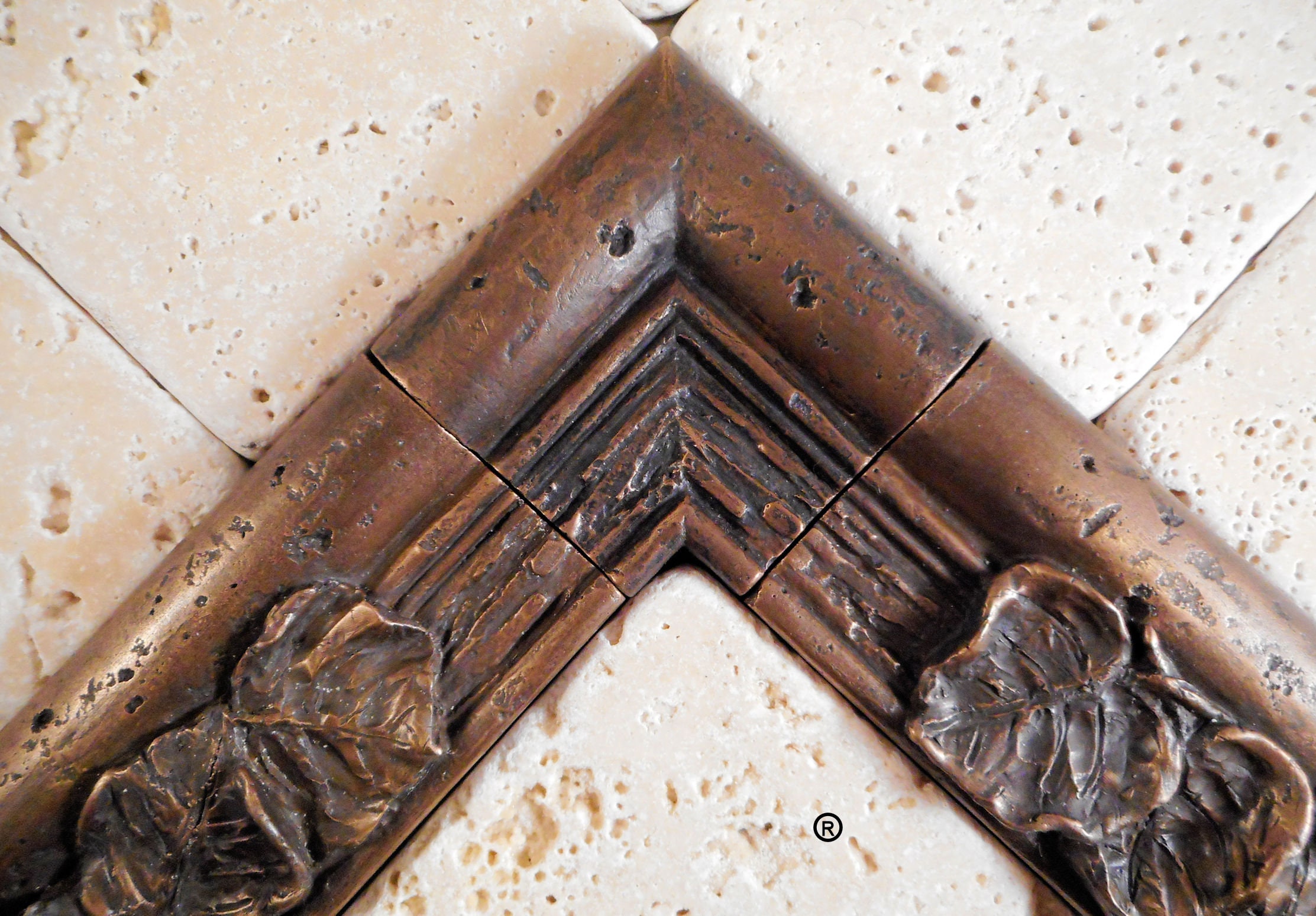 Antiqued Bronze Leaves Chair Rail - Etsy