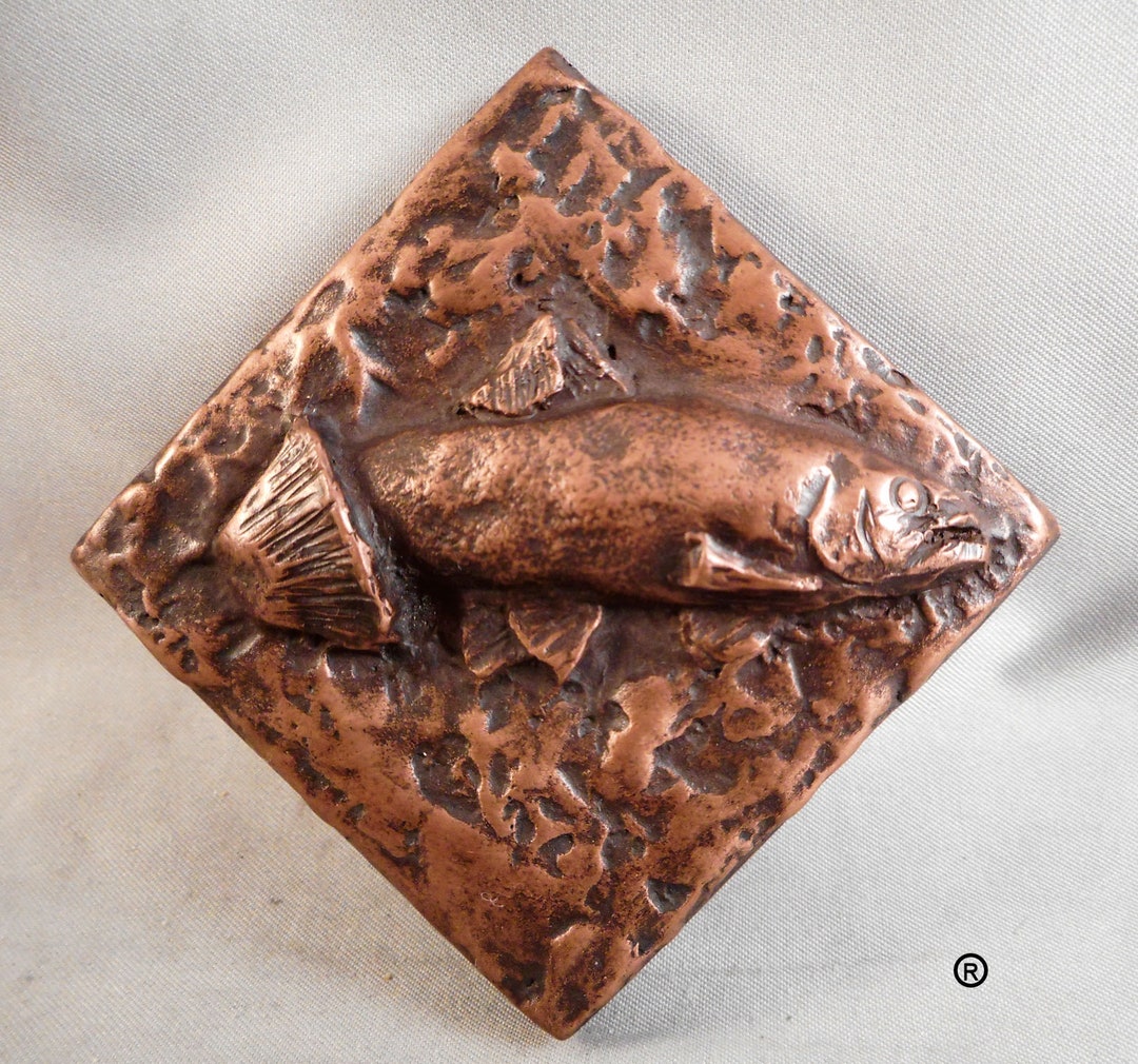 Copper Brown Trout Decorative Dot - Etsy