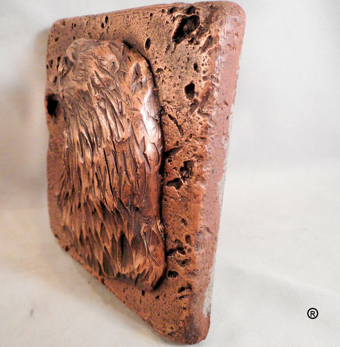 Copper Wildlife (eagle) 4"x4" Decorative Wall Tile - Etsy