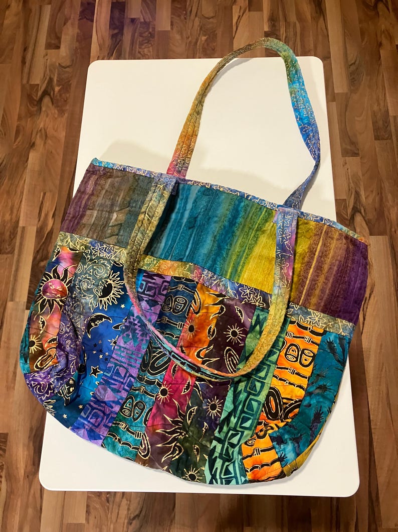 Arizona Moonlight Quilted Tote Bag - Etsy