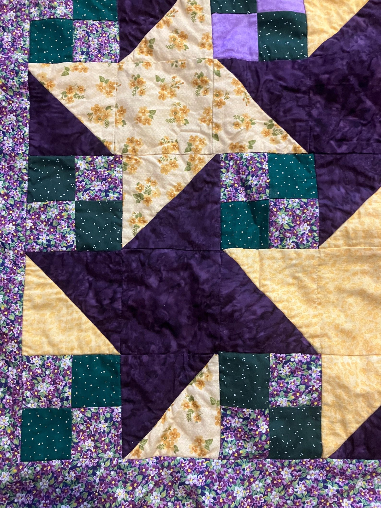 Twilight in the Garden Quilt - Etsy