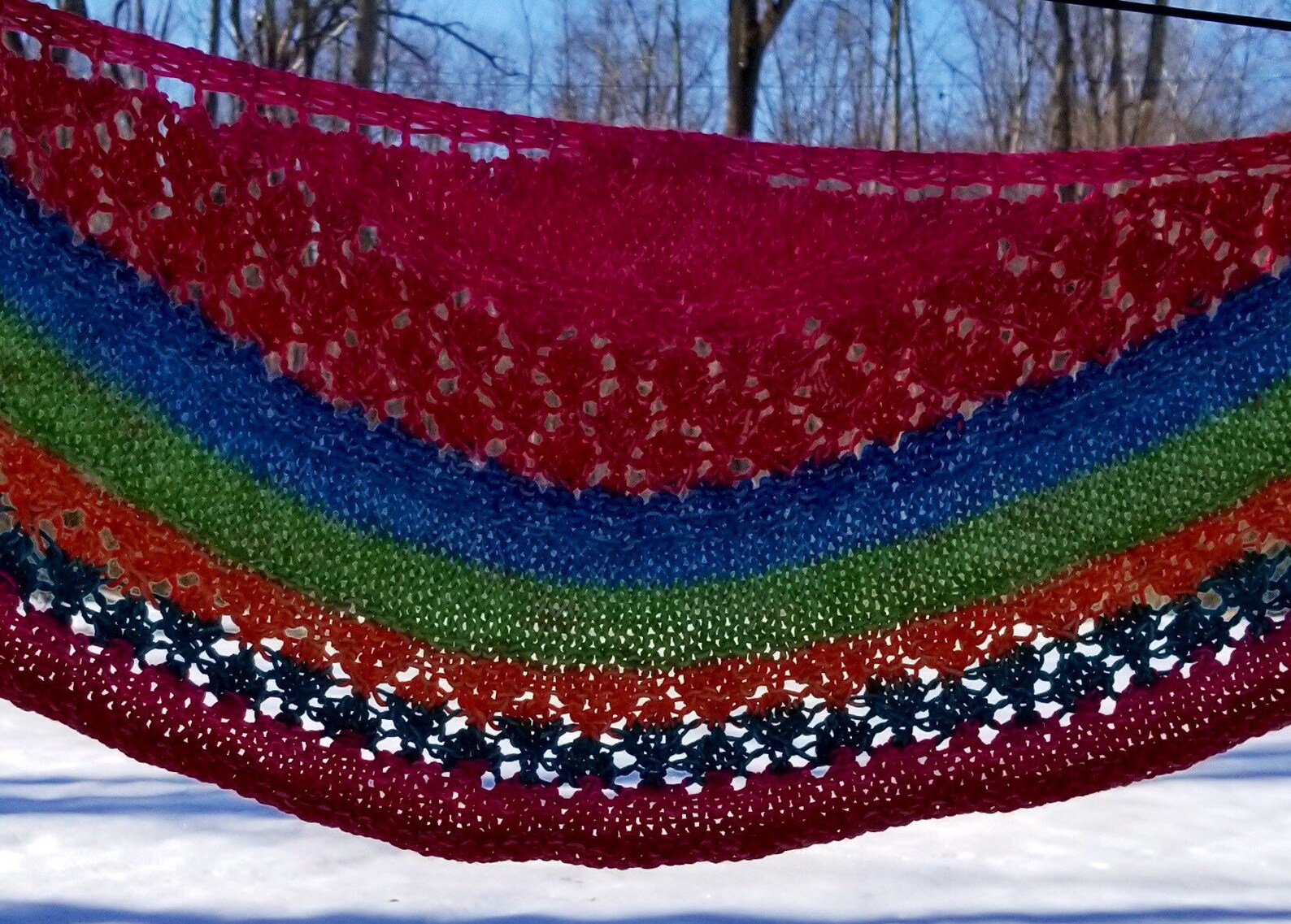 Beautiful Hand Knit Scarf, Serenity Scarf - Etsy