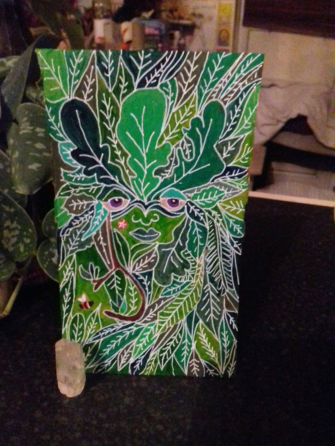 Fae Nature Nymph, Pixie Green Man, Forest Folk, Guardian of the Woods ...