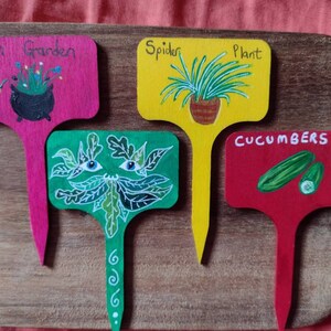 Plant Labels, Plant Signs, Plant Tags, Pot Plant Signs, Veggie Patch ...