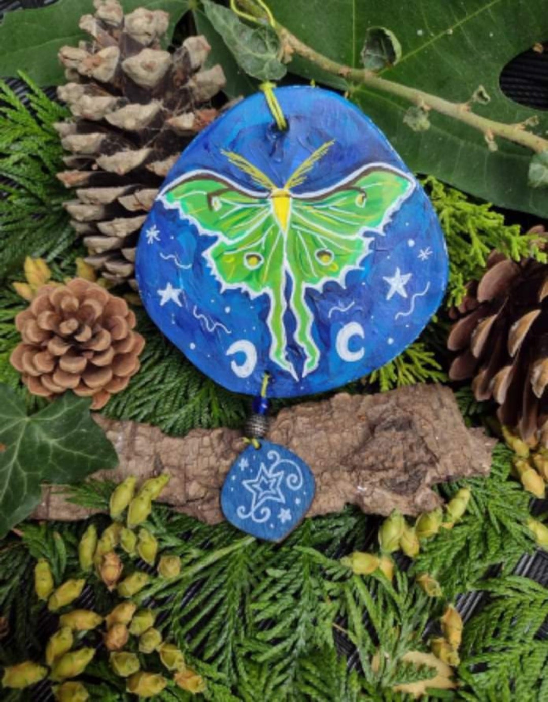 Handmade Luna Moth Ceramic Wall Decor - Etsy