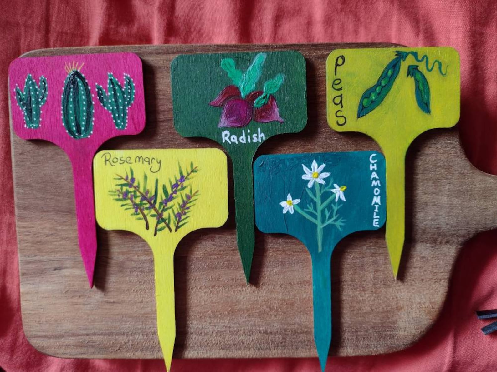 Plant Labels, Plant Signs, Plant Tags, Pot Plant Signs, Veggie Patch ...