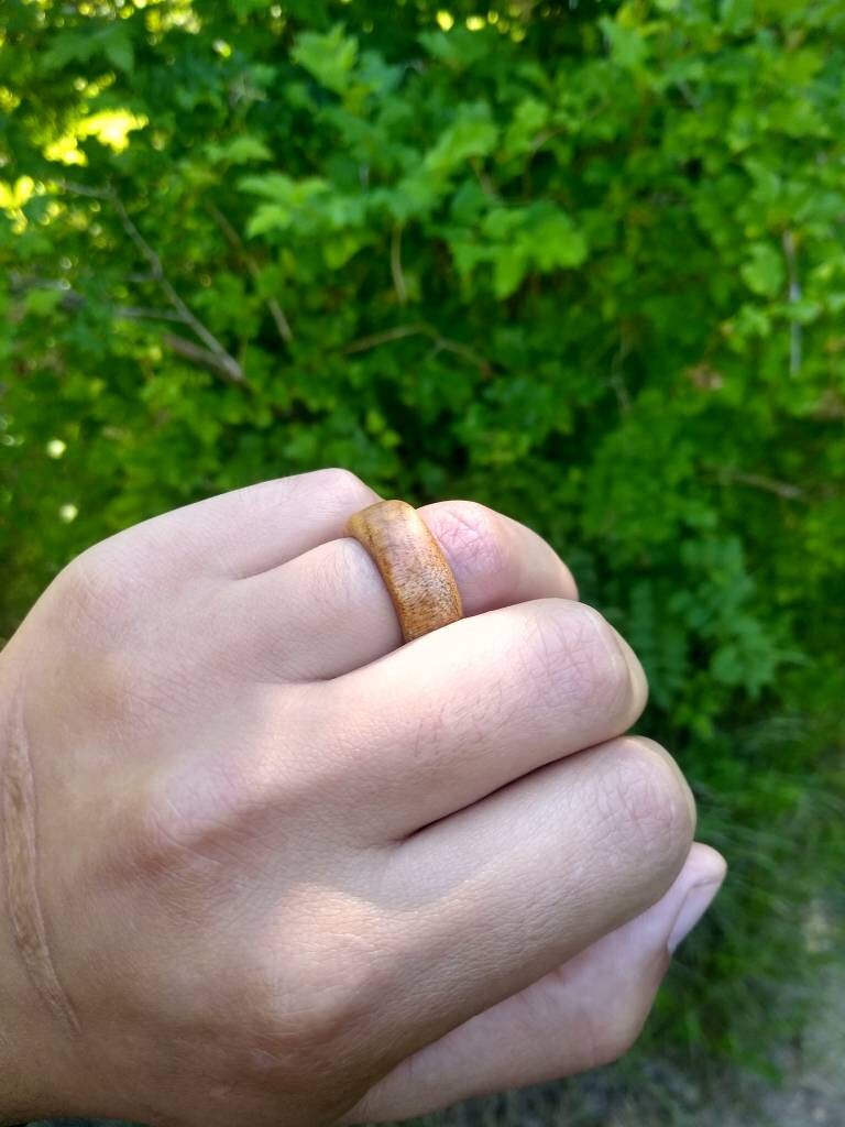 Maple Wood Promise Ring Handmade Non-toxic Finish - Etsy