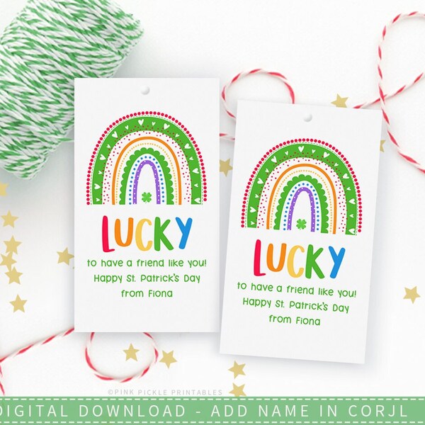 Leprechaun Bait Tag - Etsy