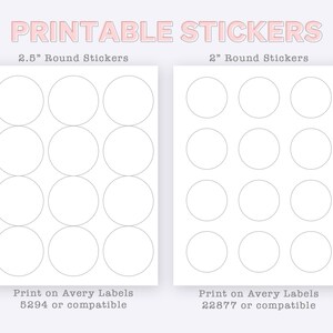 Printable Class Ring Stickers for Ring Pop, Kindergarten Class Ring ...