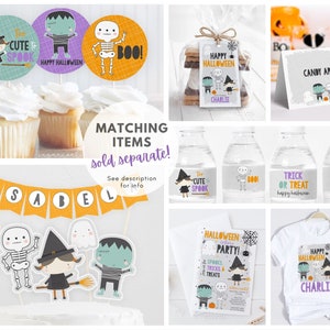 Halloween Favor Tags, Skeleton Favor Tags, Halloween Tags, Halloween ...