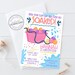 Water Balloon Invitation, Water Balloon Invite, Water Balloon Party ...