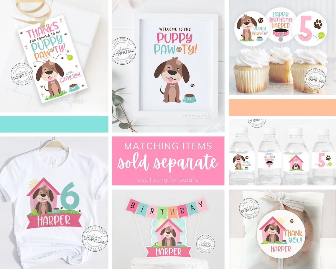 Printable Give a Dog a Bone Game Pin the Tail on the Puppy | Etsy Canada