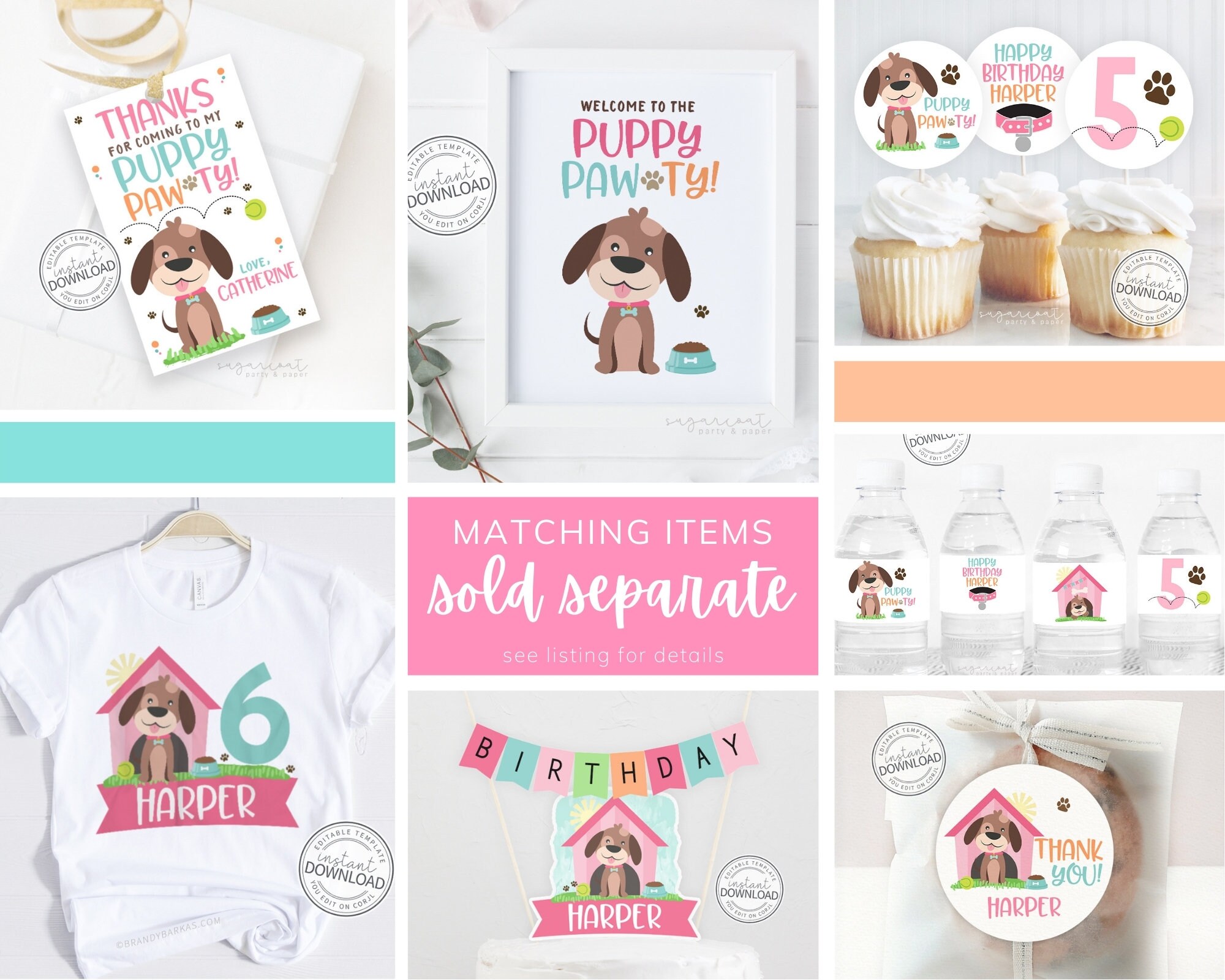 Printable Give a Dog a Bone Game Pin the Tail on the Puppy | Etsy Canada