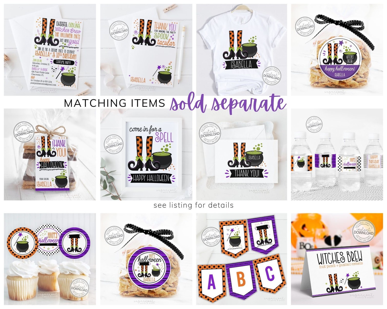 Witch Cupcake Topper Witch Birthday Witch Printable Witch - Etsy