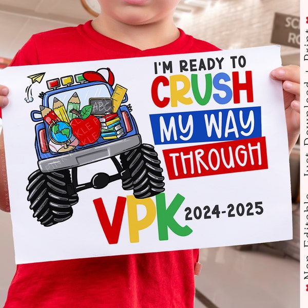 Vpk Sign - Etsy