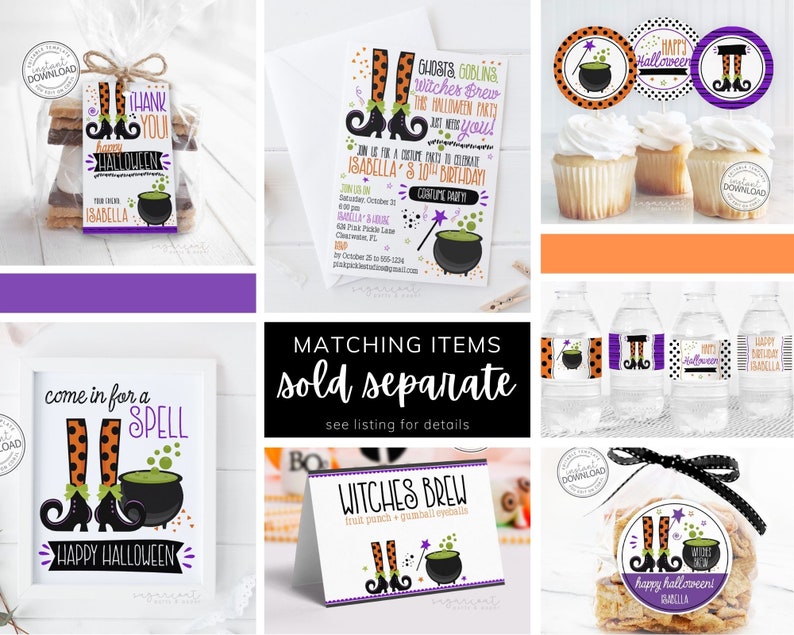 Witch Banner Halloween Banner Halloween Banners Trick or - Etsy