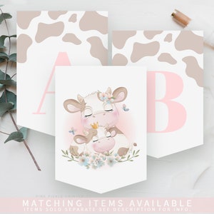 Editable Holy Cow Baby Shower Thank You Tags, Thank Moo for Coming, Cow ...