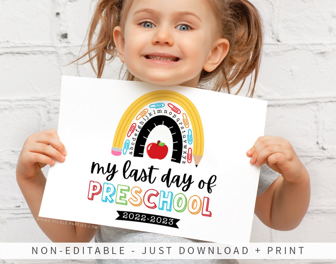 Last Day Of Preschool Sign Preschool Graduation Sign Etsy last-day-of-preschool-sign-preschool-graduation-sign-etsy
