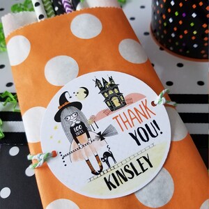 Witch Favor Tags, Halloween Favor Tags, Halloween Tags, Halloween Party ...