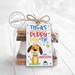 Editable Puppy Party Favor Tags Puppy Pawty Thank You Tags - Etsy