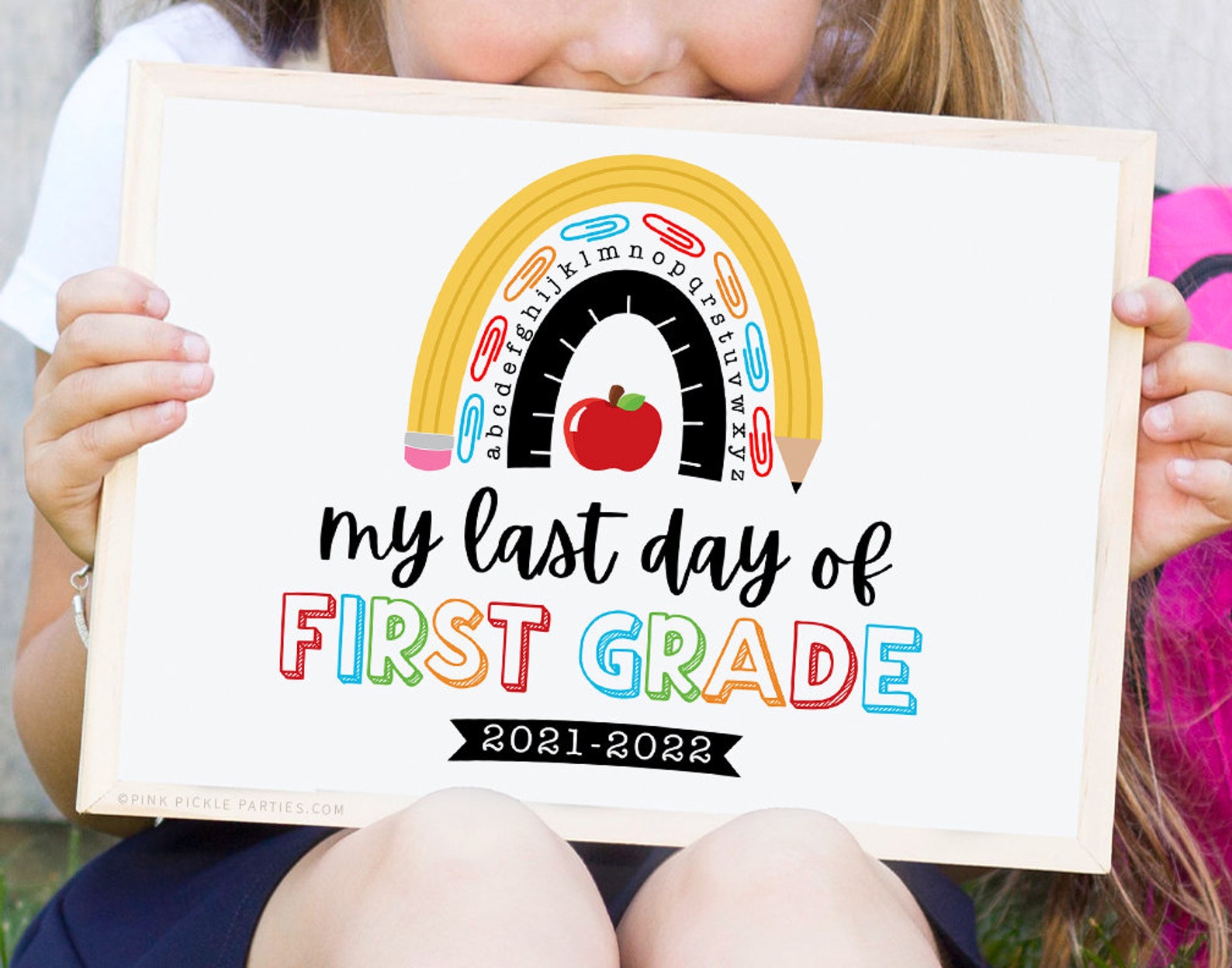 Last Day of 1st Grade Sign First Grade Graduation Sign - Etsy