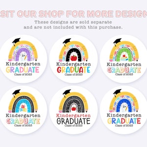 Printable Preschool Graduation Sticker, Graduation Favor Tags ...